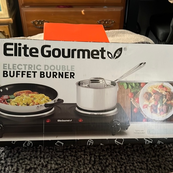 Elite Gourmet | Kitchen | Elite Gourmet Electric Double Buffet Burner ...